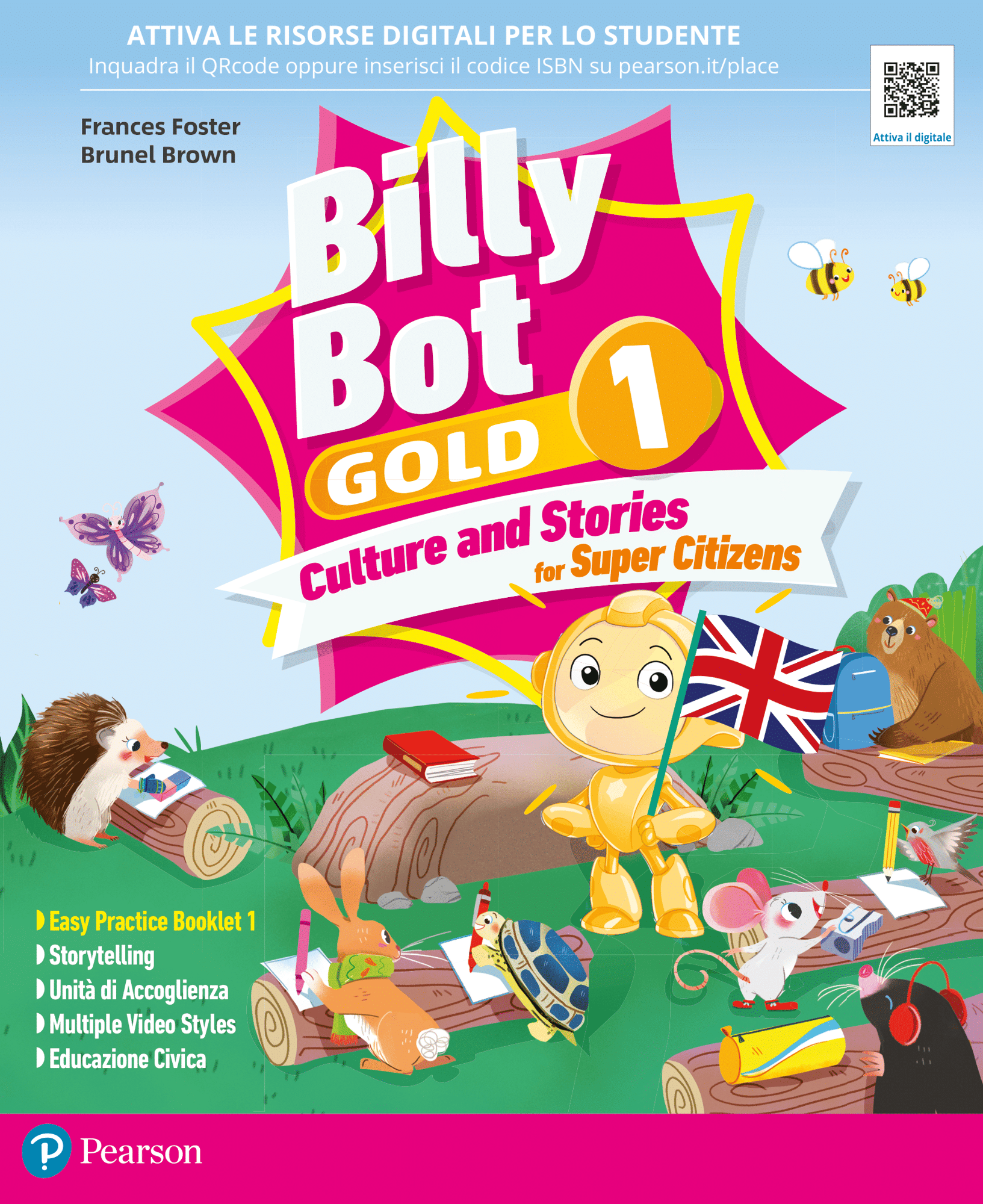 Billy Bot Gold, la proposta per la Scuola primaria Pearson